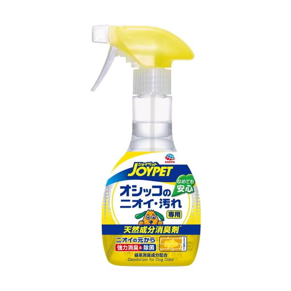 天然の植物抽出液の消臭剤。ペット特有の気になるニオイに。フローリングやカーペットにも使えるノンアルコール。商品名 JOYPET 天然成分消臭剤 オシッコのニオイ・汚れ専用 内容量 270ml 商品説明 ・100％天然の植物抽出液の消臭剤 ・...