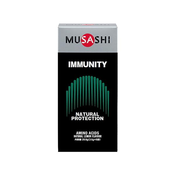 L-グルタミン、L-アルギニン、L-メチオニンを配合商品名 MUSASHI ムサシ IMMUNITY イミュニティ 3.6g*8袋 名称 アミノ酸含有食品 内容量 3.6g×8袋 区分 健康食品 生産国 日本製 販売者 インフィニティ株式会...