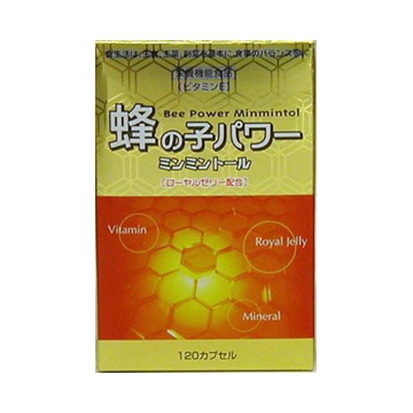 商品名 ナカトミ 蜂の子パワー ミンミントール 120カプセル 内容量 120カプセル 原材料 ハチの子、ローヤルゼリー、ビタミンE、被包剤(HPMC：植物由来成分) 栄養成分 100g当たり エネルギー 462kcal 、炭水化物 35....