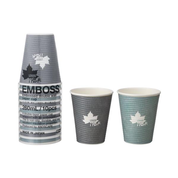 商品名 サンナップ FM× ストロングカップ エンボス ロゴスパーク 260mL 10個 内容量 10個 商品説明 ●エンボススリーブを巻き付けた断熱性能の高いカップです。 ●ダークカラーがひときわ目を引くLOGOSParkブランド製品 ※...