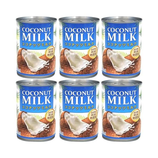-/400ミリリットル (x 6)/xxyy・パッケージ個数:6・原材料:ココナッツミルク濃縮物・内容量:400ml×6個・商品サイズ(高さx奥行x幅):11.2cm×22.2cm×22.2cm