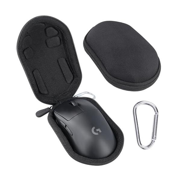 無地ブラック/S/-・Size:SColor:ブラック・合理的な保管Aenllosi 収納ケースは、Logicool G ゲーミングマウス ワイヤレスのために特別に設計されており、このボックスはLogicool G703h / G304 /...