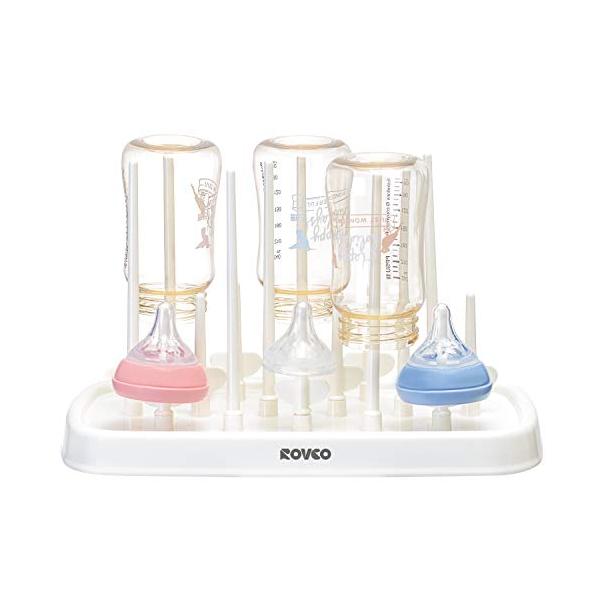 ・ 1個 (x 1) DRYRACKRIW1・【優れた素材】PP（スタンド）、ABS（トレー）。安全性と耐久性も優れています。・【多機能乾燥ラック】哺乳瓶、おしゃぶり、乳首、ボトル、などの水切りに向いている水切りツールです。・【簡単収納】そ...