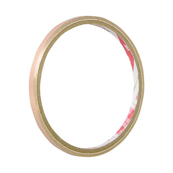 ゴールド/5mm幅×3m/CU-18C 5mmx3m KF・Size:5mm幅×3m・パッケージ個数:1・原産国:日本・テープ厚さ(mm):0.06・引っ張り強さ(kgf/cm・N/cm):6.2/61・粘着力(gf/cm・N/cm):45...