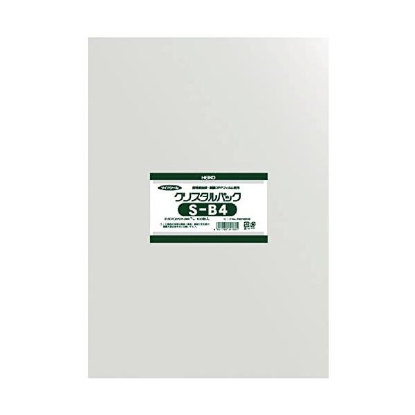 透明/SB/006739300・Size:SB・パッケージ個数:1・透明度と強度に優れたポリプロピレン製の「クリスタルパック」。・たっぷり使える大容量タイプ。・サイズ幅270×高さ380mm・入数100枚 材質OPP0.03mm厚・商品の保...