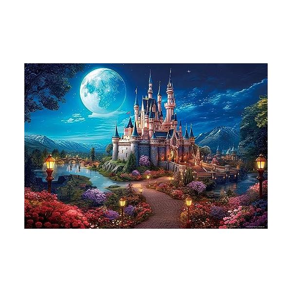 -/-/1000-037・革新的な想像力とファンタジー・MoonとCastleをテーマにした幻想的な作品がジグソーパズルで登場・従来インキより一層鮮やかな色調表現を可能にした、カレイド印刷を施しています・(C) AlekSunDoor Art