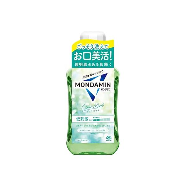緑/600ml/-・Size:600ml・パッケージ個数:1・透明感のある息が続く、お口美活のためのマウスウォッシュ(洗口液)・口臭の元となるお口の汚れをしっかり除去。オーラルケアにおすすめ。・刺激の強さ低刺激タイプ(刺激度目安：2/5段階...