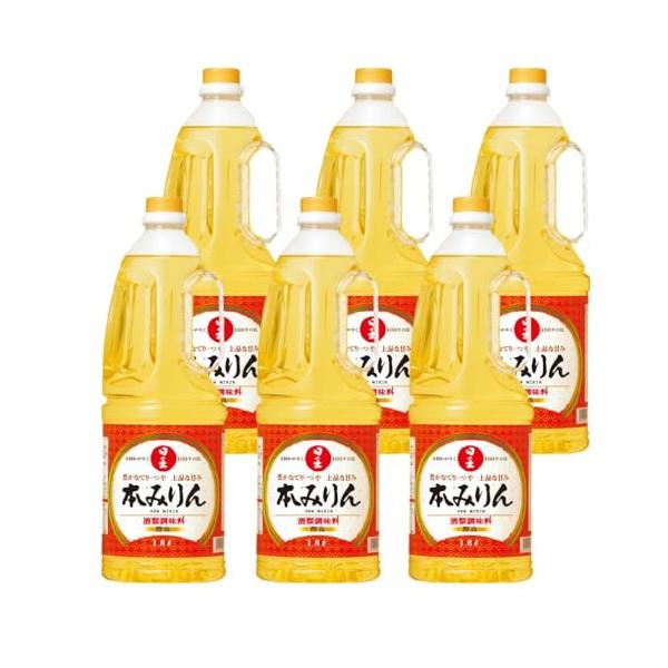 -/1800ml×6本/-・Size:1800ml×6本・アルコール度数：14度・もち米で仕込む伝統的な製法で作りあげた本みりんです。まろやかな甘み、重厚な香り、美しい琥珀色が特徴です。