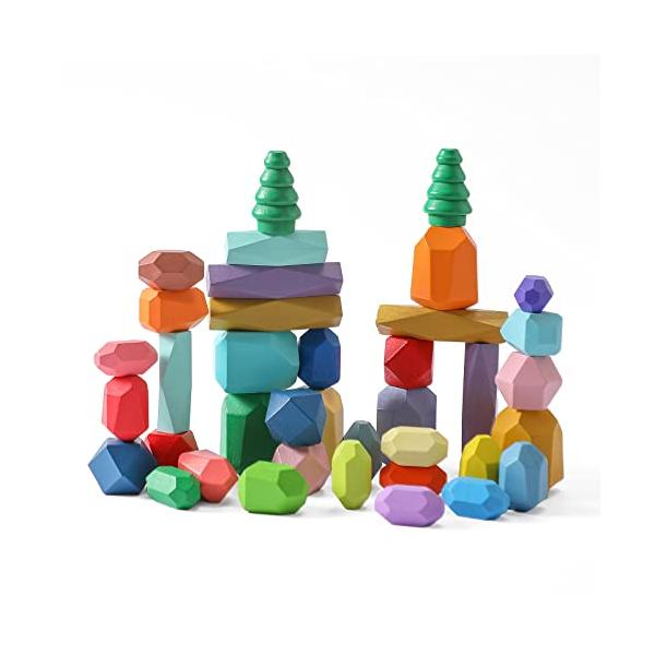 タイプ9/-/-・Color:タイプ9・38個の立体ブロックはあり、カラフルで見やすく、子供の興味を引きます。遊びながら脳の発達を促すことができる知育玩具です。指先のトレーニングだけではなく、色の勉強にも役に立ちます。・パーツを積むと、子供...