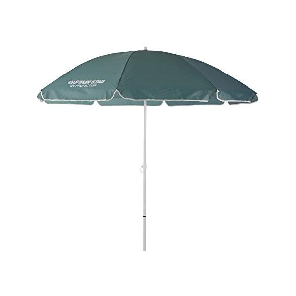 グリーングリーン/径2000×高さ2100mm/M-1573・Style:グリーン・パッケージ個数:1・サイズ:(約)径2000×高さ2100mm・材質:傘生地の組成:ポリエステル100%(UVカット生地使用)、親骨・中棒:鉄(エポキシ樹脂...