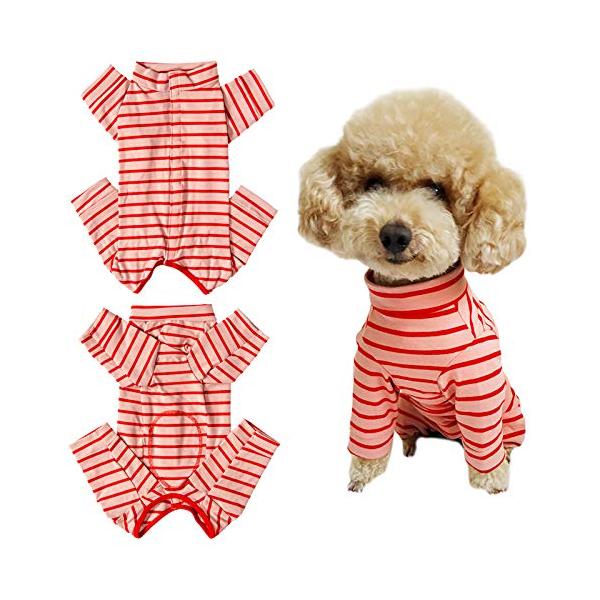 レッド/Lサイズ (x 1)/-・Size:Lサイズ (x 1)Color:レッド・パッケージ個数:1・離乳、避妊術後の傷をよく舐める子、アレルギーや湿疹等のお悩みから肌を守る術後服。・体を覆うの特性上、術後でなくても、毛を舐めすぎて薄くな...