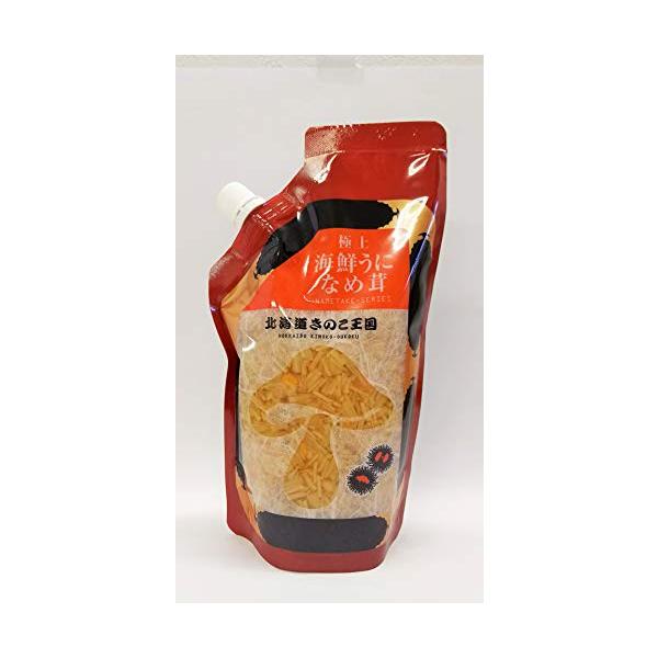 FlavorName:うになめ茸・パッケージ個数:1・原材料:えのき茸・商品サイズ(高さx奥行x幅):20.100000000000001cm×5.8cm×10.5cm