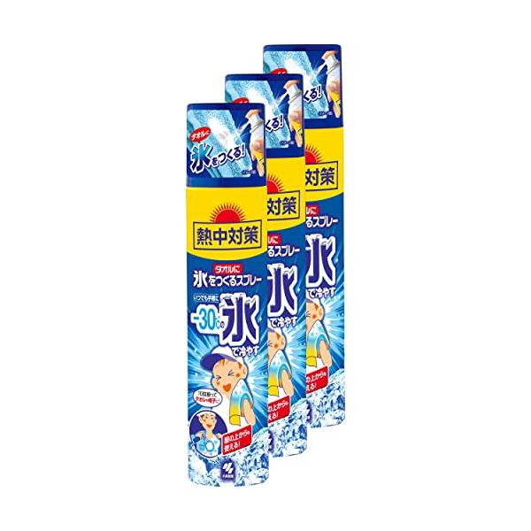タオルに氷をつくるスプレーホワイト/-/4901548664890・パッケージ個数:1・タオルや服も凍るほど冷たい-30℃の氷が、簡単につくれるスプレーです。室温25℃の環境下で、噴射口から10cm離した綿布にできた氷の最低温度です。・タオ...