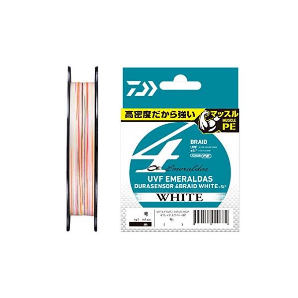 100mホワイト/0.8号/07303322・Size:0.8号Style:100m・号数：0.8・強力：14lb (6.4kg)・糸巻量(m)：100・カラー：ホワイト・素材：PE