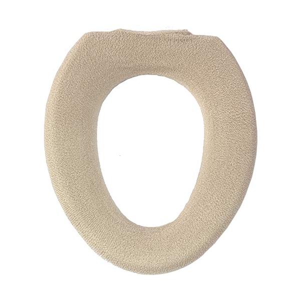 便座カバー(O型)ベージュ/2. トイレ便座カバー O型/4548622180268・Color:ベージュStyle:便座カバー(O型)・パッケージ個数:1・本体サイズ:約16×35×2cm・本体重量:約80g・素材・材質:(本体)(表糸)...