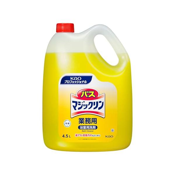 -/4.5リットル (x 1)/バスマジックリン・パッケージ個数:1・商品サイズ (幅×奥行×高さ) :205×140×285mm・内容量:1個・浴槽はもちろん、床、壁、洗面器、イスなどの湯あか、石けんカスもスッキリ落とします。・使用量の目...