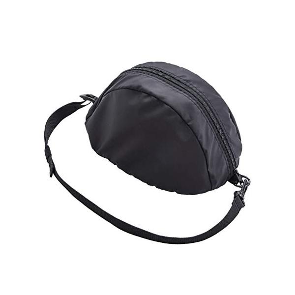 収納ケースブラック/約245×320×160mm/HSC-1・パッケージ個数:1・サイズ:約245×320×160mm・収納可能サイズ:約w230×h290×d150mmまでのヘルメットが収納可能・重量:約100g・材質:ポリエステル