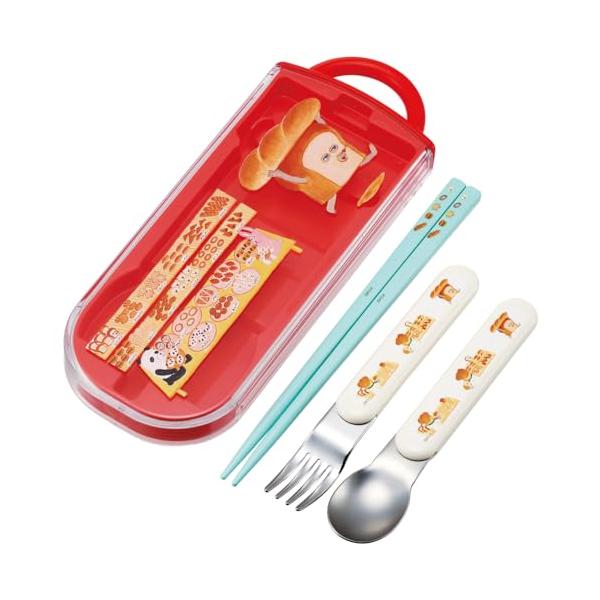 カジュアルトリオセット/スプーン・フォーク=13cm/箸=16.5cm/ケース=幅20.6×奥行8.2×高さ1.7cm/TACC2AG-A・Color:トリオセット・パッケージ個数:1・サイズ:スプーン・フォーク=長さ13cm/箸=16.5...