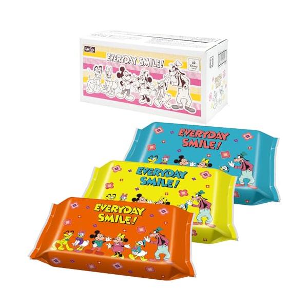 ミッキー&amp;フレンズホワイト/-/E01412・Style:ミッキー&amp;フレンズPatternName:おしりふき・パッケージ個数:1・成分の99％が純水でできた日本製のおしりふきです。・パラベン、PG、アルコール、香料、着色料...