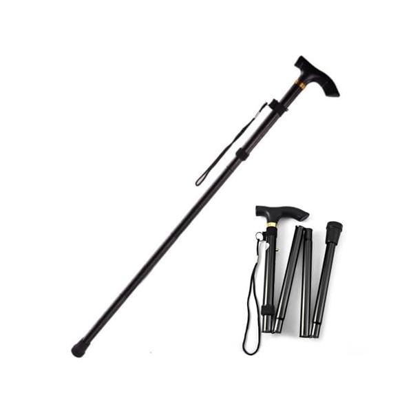 スポーツブラック/-/-・Color:ブラック・折りたたみ式・長さ調整ができる折りたたみ時：約25cm、展開時：約84〜93cmです。弊社の商品は84CMから93CMまで調整でき、レバーロック式で長さを調整できます。ご注意：目盛は93cmま...