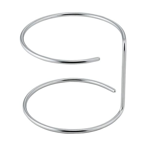 03.)丸型 小シルバー/-/44085・Color:シルバー・パッケージ個数:1・サイズ(約):外径12.5 (上下共通)×高さ10cm・本体重量(約):120g・素材・材質:18-8ステンレス (線径5mm)・生産国:日本、袋サイズ目安...