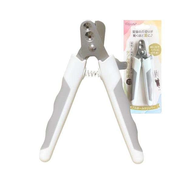 ホワイト/-/NS-069・Color:ホワイト・パッケージ個数:1・深爪防止深く爪を切ってしまい猫ちゃんがケガをしないように、穴に爪が深く入らないように設計されています。爪を深く切ってしまい流血させてしまったことがある方や、猫を飼い始めた...