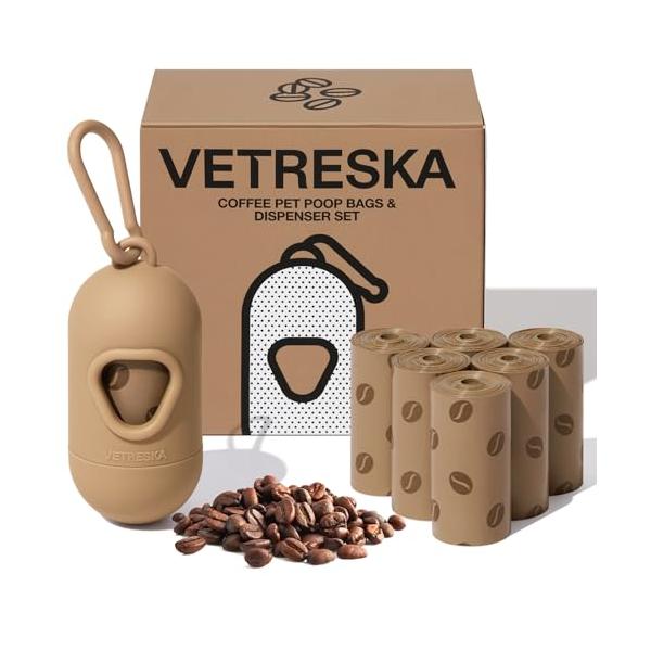 ディスペンサー（105枚入り）/1 Count (Pack of 1)/CWSB-KF-7-HW・Color:ディスペンサー（105枚入り）・?コーヒーの香りこのうんち袋はコーヒー風味です。 犬を拾っている間、犬のうんちの臭いを的にブロック...