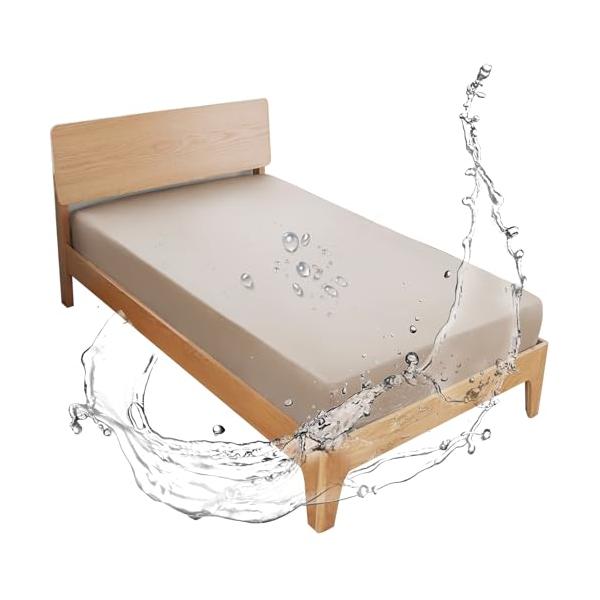 ベージュ/ダブル・140×200cm/FW-L002・Size:ダブル・140×200cmColor:ベージュ・パッケージ個数:1・五面完全防水設計側面部分も防水おねしょや汗、飲料のこぼれなどの水分をマットレス内部に浸透させず、マットレスの...