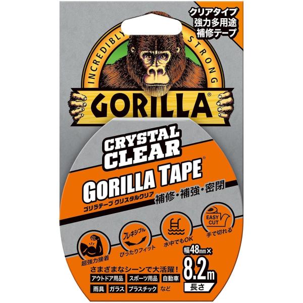 ・クリスタルクリア  No.1778・・Color:クリスタルクリアPatternName:単品・原産国:アメリカ合衆国・用途:さまざまな箇所の補修、補強、密閉・使用温度範囲:-20~60度・使用できないもの:特殊加工面、油分を多く含んだ合...