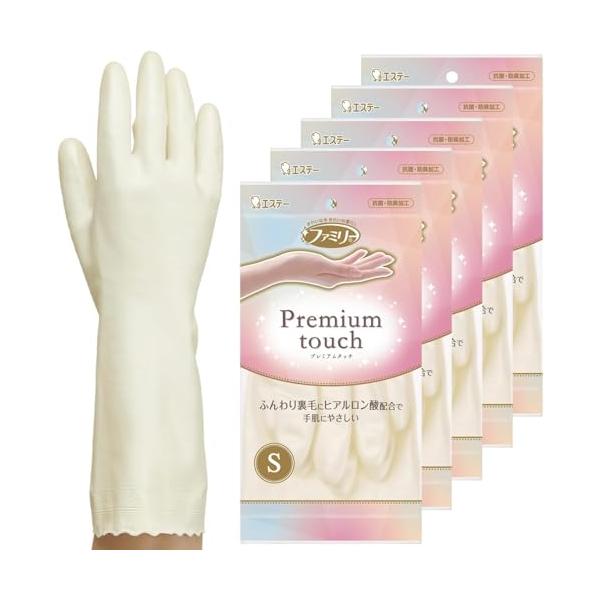 プレミアムタッチパールホワイト/S/4904740641843・Size:SStyle:プレミアムタッチPatternName:5双・パッケージ個数:1・手肌にやさしいふんわり裏毛にヒアルロン酸配合。保温性着脱性に優れています。・指先強化タ...