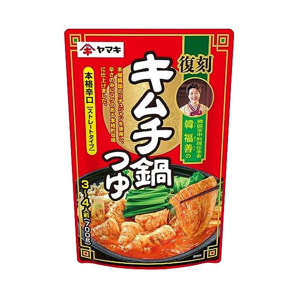 -/700g×4個/-・FlavorName:韓福善のキムチ鍋つゆ・本場韓国のコチュジャンを使用したキムチ鍋つゆ。