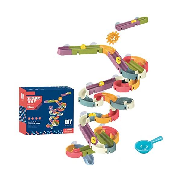 66pcs/-/-・子供用お風呂レールセットアヒルのレールセットはお風呂場、水遊びの場で遊ぶことが出来ます。自分で組み立てるDIY式なので持ち運びも便利、自由に組み合わせることが可能です。・子どももハッピーレール玩具は誕生日、クリスマス、プ...