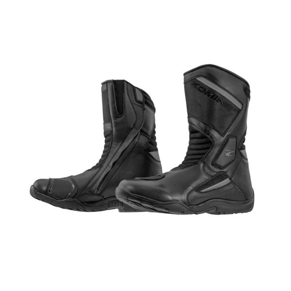 カジュアルブラック/26.5 cm/05-092・Size:26.5 cm・パッケージ個数:1・サイズ:26.5cm・カラー:ブラック・留め具の種類:ファスナー・透湿防水仕様のツーリングブーツ・牛革・マイクロファイバー・テキスタイルの組み合...