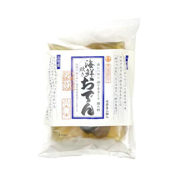 -/1.0キログラム (x 1)/-・パッケージ個数:1・原材料:〈練り種〉魚肉練製品(さつま揚、たこ入り揚げかまぼこ、あじ揚げかまぼこ)、おでんつゆ〔食塩、しょうゆ、砂糖、粗砕かつお節、粉砕混合節(さば節、いわし煮干)、こんぶエキス、こん...