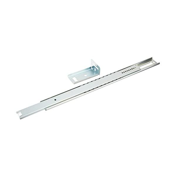 シルバー/-/C1029-14・レール長:375mm、移動距離:267mm・奥行(引出し):321〜368mm、奥行(キャビネット):381〜419mm・耐荷重N(1本):74N、耐荷重kgf(1本):7.5kgf・推奨ねじ:M4バインドま...