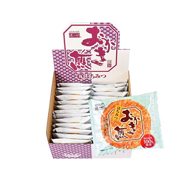 -/25個 (x 1)/-・パッケージ個数:1・原材料:うるち米(国内産100%)、植物油脂、砂糖、しょうゆ(小麦・大豆を含む)、小麦発酵調味液、はちみつ、清酒、酵母エキス、かつお節調味エキス、食塩・商品サイズ(高さx奥行x幅):27cm×...