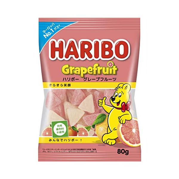 グレープフルーツホワイト/80グラム (x 8)/4001686381137・FlavorName:グレープフルーツ・パッケージ個数:8・原材料:砂糖、水あめ、ゼラチン、濃縮還元果汁(グレープフルーツ)/酸味料、香料、着色料(果汁、アントシ...