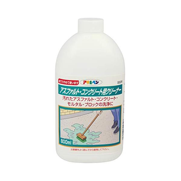 0/800ML/304308・PatternName:単品・パッケージ個数:1・アスファルト・コンクリート・タイルなど色々なところに使えます。・汚れの程度に応じて、薄めて使えます。・用途:アスファルト・コンクリート・モルタル・タイル・敷石・...