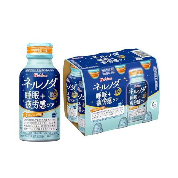 パッケージ個数:1・機能性関与成分ＧＡＢＡ１００ｍｇが配合された「オレンジ味（無果汁）」の小容量ドリンクです。ネルノダに含まれるＧＡＢＡには睡眠の質（眠りの深さ、スッキリした目覚め）の向上をサポートし、仕事や勉強などによる一時的な疲労感を緩...