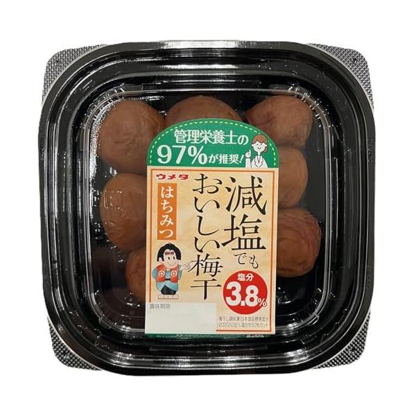 -/180g×4個/2302160000028・FlavorName:はちみつ風味・管理栄養士推奨・大粒サイズ使用・減塩梅干・食べ応えあり