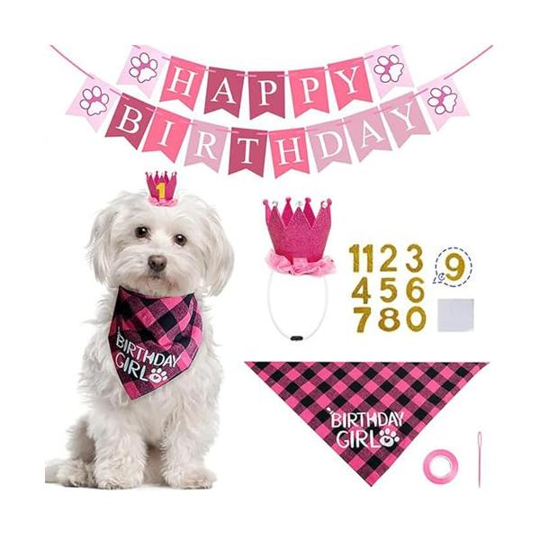 0ピンク/-/CT231・Color:ピンク・内容物帽子+猫 犬用バンダナ+バースデー飾り+0〜9の数字。大切なペットの誕生日に可愛く飾り付けできるペット用誕生日セットです。・上質な素材ペットタオルは柔らかいポリエステル綿素材で作られていま...