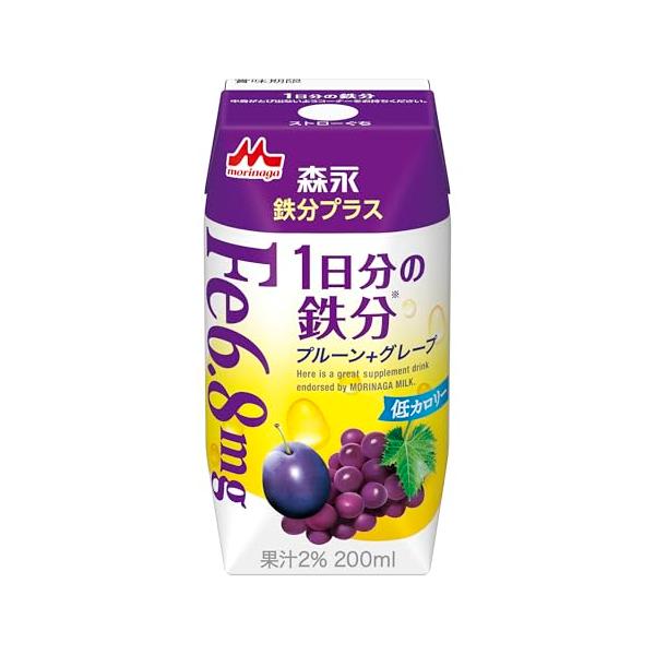 200ml×24本-/200ミリリットル (x 24)/-・FlavorName:プルーン+グレープPatternName:鉄分・パッケージ個数:1・不足しがちな成分が美味しく手軽に摂取できる飲料です。・鉄分6.8mg1日分の鉄分配合 栄養...