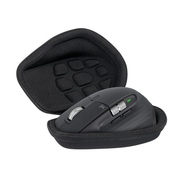 ブラック/-/-・Color:ブラック・特別な保護トラベル収納ケース-Aenllosi 互換品 Logicool ロジクール マウス MX Master 3/MX MASTER3s 保護トラベル収納ボックス(注：ロジクール mx maste...
