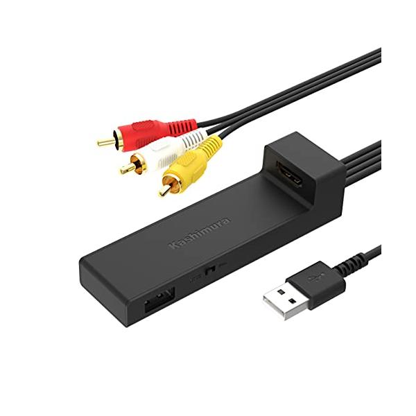 HDMIタイプA→RCAに変換・ブラック  NKD-232・・Style:HDMIタイプA→RCAに変換・ストリーミングデバイスの電源接続用にmicroUSBケーブル (10cm) 付属。・USBポート付で、ストリーミングデバイスの電源を取...