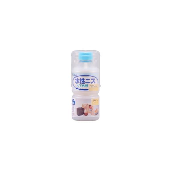 透明クリヤー/300ml/4965405110029・パッケージ個数:1・用途:屋内に飾る木の工作品・塗り面積(2回塗り)(約):2m2、たたみの枚数:1・うすめ液:水(原液のまま使用できます)・乾燥時間:約1時間(20℃)・仕様:F、アク...