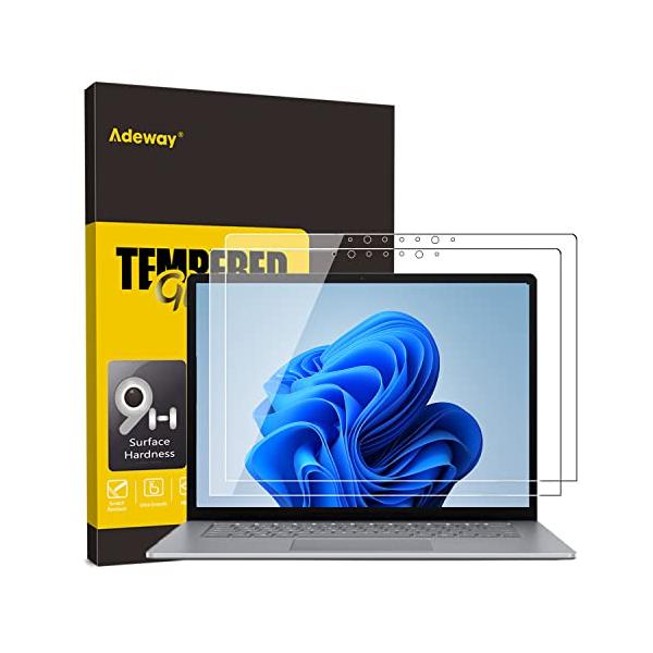 透明/-/Surface Laptop 5/4/3/2/1 (13.5インチ)・パッケージ個数:1・完全保護 Microsoft Suface Laptop 5 / 4 / 3 / 2 / Surface Laptop 13.5 強化ガラス...