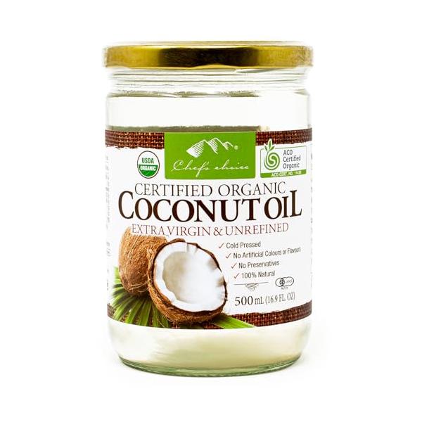 無色/500ミリリットル (x 1)/9339337004827・Size:500ミリリットル (x 1)・パッケージ個数:1・ベトナム産有機ココナッツ 100%コールドプレス エキストラバージンオイル・ベトナム産有機ココナッツ ・ベトナム...