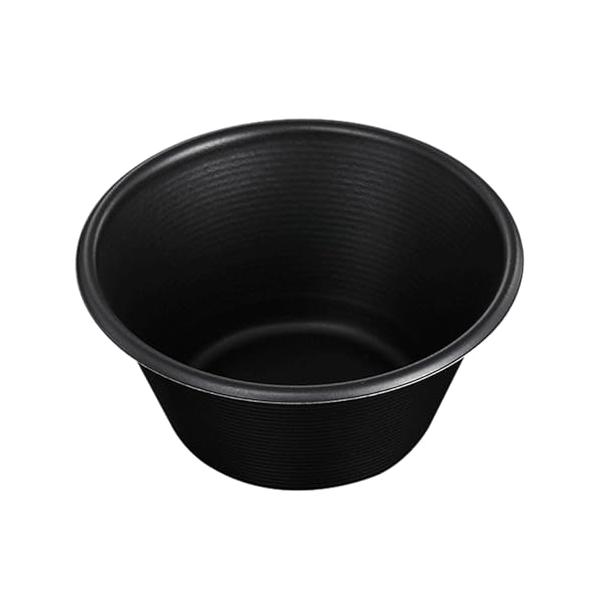 BK/サイズ:約14×14×6.5cm/945212・パッケージ個数:1・素材:SD(電子レンジ対応)・サイズ:φ14×6.5cm・入数:50・色:BK