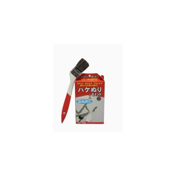 グレー/300g/-・Color:グレー・パッケージ個数:1・外寸：W9×D4.3×H16.1（cm）、容量：300g、 セット内容：ハケ付き 、 成分：ポルトランドセメント、シリカ、水溶性接着剤、粉末樹脂、その他 、 製造：日本製・落書き...