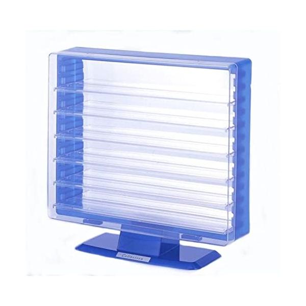 クリアブルー/ブルー/I-255・Color:クリアブルー・パッケージ個数:1・(b)メーカー型番:(/b) ST606・(b)サイズ:(/b) 幅36.5×高さ36.3×奥行き11cm・(b)材質:(/b) (本体)クリアカバー、棚板、ス...